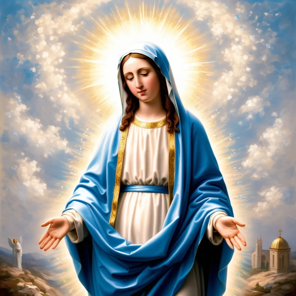Mary the Blessed Virgin | A Detailed and Engaging Description | Saintly ...