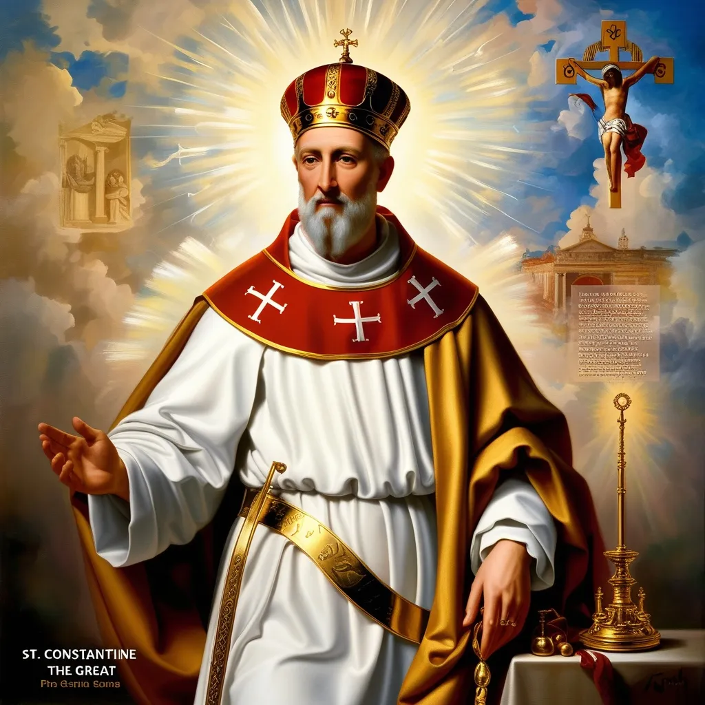 St. Constantine the Great | Apostle of the Family | Saintly Ways