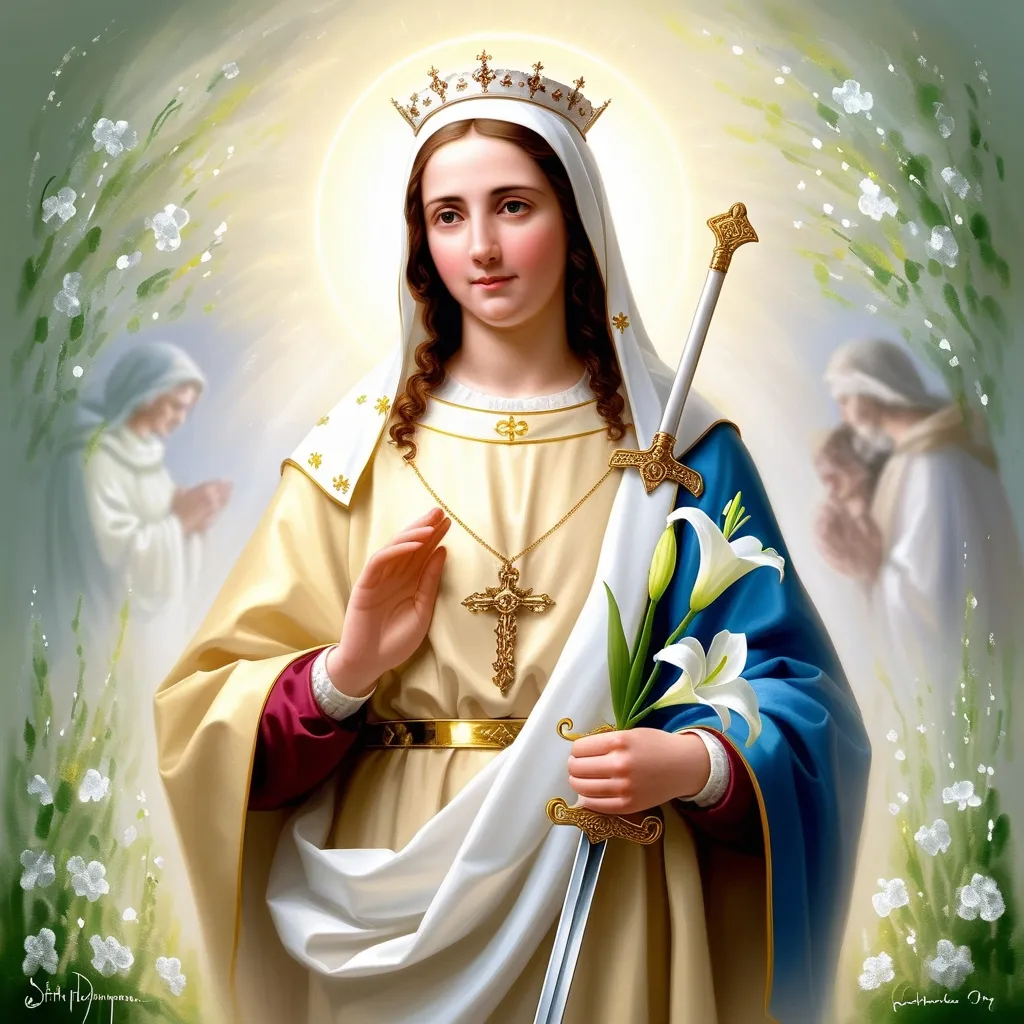 St. Dymphna | The Patron Saint of Mental Health and Emotional Well ...