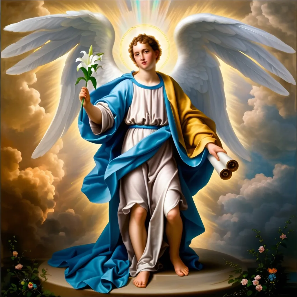 St. Gabriel, the Archangel | A Celestial Messenger of Divine Revelation ...