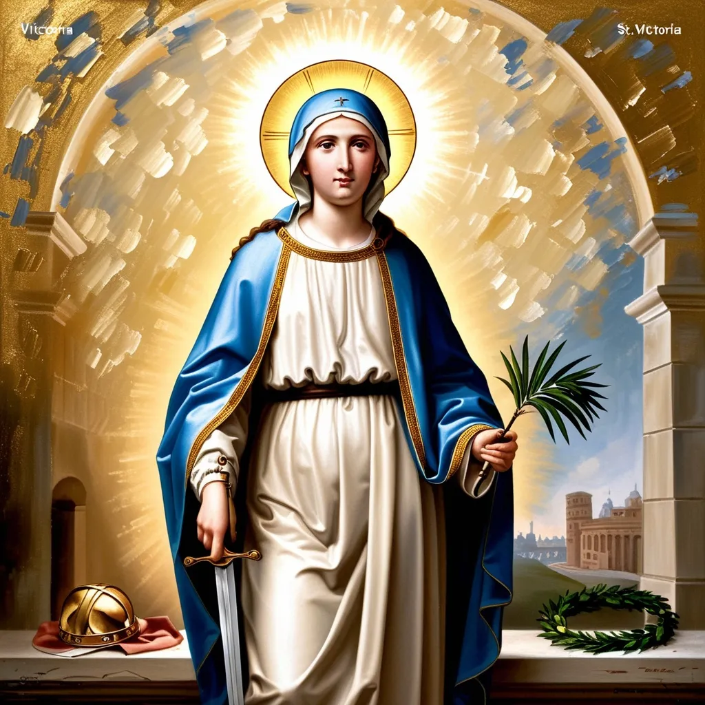 St. Victoria | The Martyr of Unyielding Faith | Saintly Ways